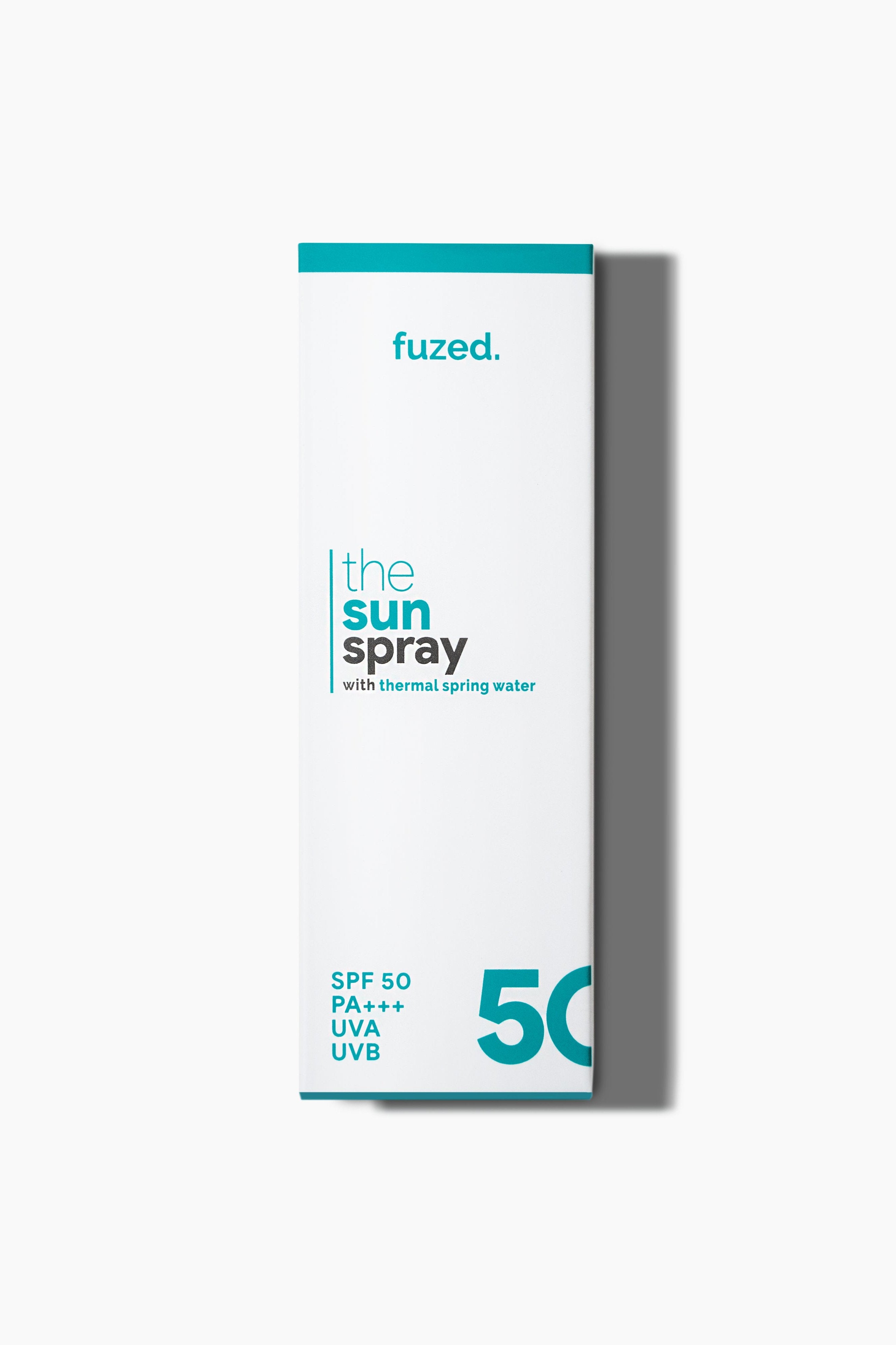 The Sun Spray | SPF50 PA+++| Fuzed – Fuzed Skincare