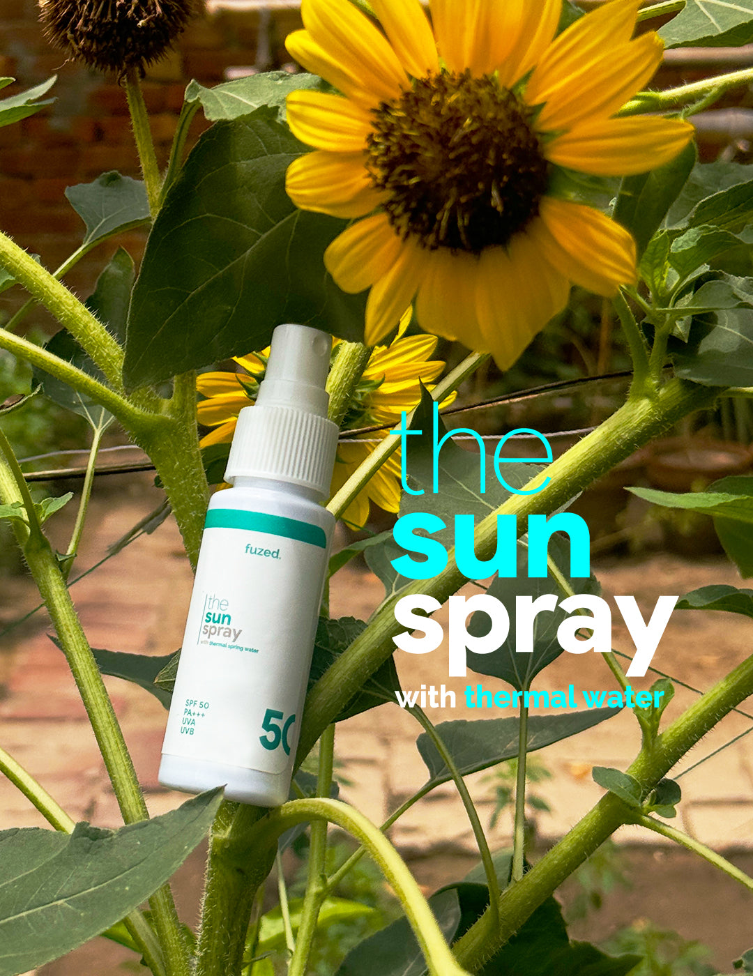 The Sun Spray | SPF50 PA+++| Fuzed – Fuzed Skincare